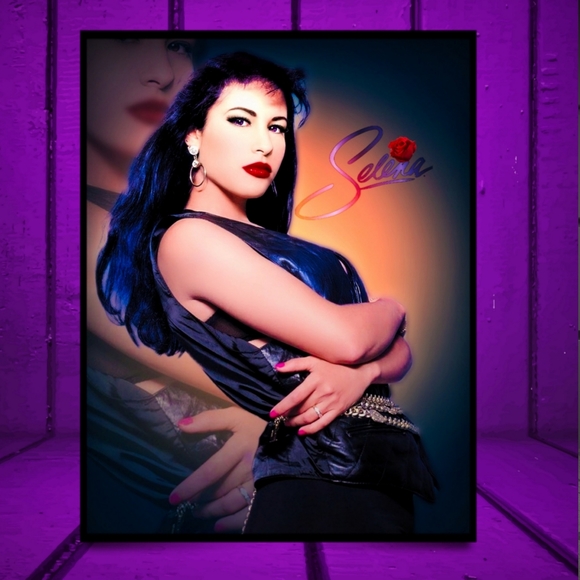 Selena Quintanilla | Accents | Selena Quintanilla Art Poster 1x85 ...